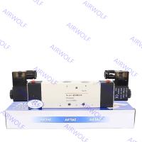 China 4V410-15, 4V420-15 AIRTAC 4V400 Series 5/2 way, 5/3 way Electric Solenoid Valve 1/2
