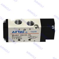 China 4A110-M5/06, 4A120-M5/06 AIRTAC 4A100 Series 5/2 way Air Valves M5 1/8