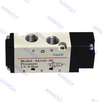China 4A110-M5/06, 4A120-M5/06 AIRTAC 4A100 Series 5/2 way Air Valves M5 1/8