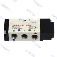 China 4A110-M5/06, 4A120-M5/06 AIRTAC 4A100 Series 5/2 way Air Valves M5 1/8