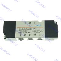 China 4A110-M5/06, 4A120-M5/06 AIRTAC 4A100 Series 5/2 way Air Valves M5 1/8