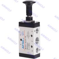 China 4L110-06, 4L210-06/08, 4L310-08/10 AIRTAC 4L Series 5/2 way Manual Push-pull Valve 1/8
