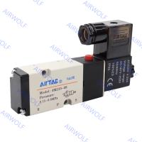 China 4M110-M5/06, 4M120-M5/06 AIRTAC 4M Series 5/2 way NAMUR Electric Solenoid Valve M5, 1/8