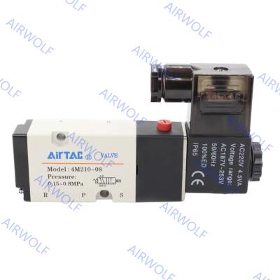China 4M110-M5/06, 4M120-M5/06 AIRTAC 4M Series 5/2 way NAMUR Electric Solenoid Valve M5, 1/8