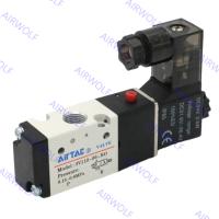 China 3V1-M5, 3V1-06 Mini AIRTAC Electromagnetic 3/2 Way NC NO Solenoid Valve for sale