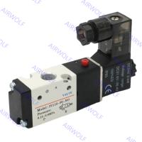 China 3V1-M5, 3V1-06 Mini AIRTAC Electromagnetic 3/2 Way NC NO Solenoid Valve for sale