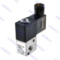 China 3V1-M5, 3V1-06 Mini AIRTAC Electromagnetic 3/2 Way NC NO Solenoid Valve for sale