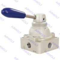 China 4HV210-06/08(L), 4HV230-06/08(L), 4HV310-08/10/15(L) AIRTAC 4HV Series 4/2 way 4/3 way Hand Lever Valve 1/8