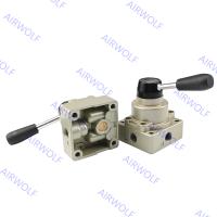 China HV-02, HV-03, HV-04, HV400-02, HV400-03, HV400-04 Sunrise Nielsen HV Series 4/3 way Hand Rotary Valve 1/4