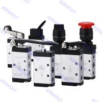 China AIRTAC M5 Series 5/2 way Pneumatic Mechanical Control Valve 1/8