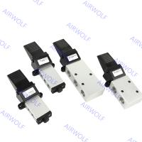 China K23R7-8, K25R7-8, K25R7-15 3/2 way, 5/2 way Aluminum Alloy Foot Valve 1/4