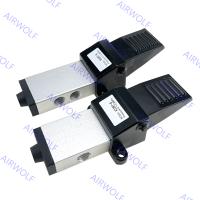 China K23R7-8, K25R7-8, K25R7-15 3/2 way, 5/2 way Aluminum Alloy Foot Valve 1/4