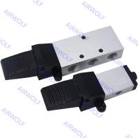 China K23R7-8, K25R7-8, K25R7-15 3/2 way, 5/2 way Aluminum Alloy Foot Valve 1/4