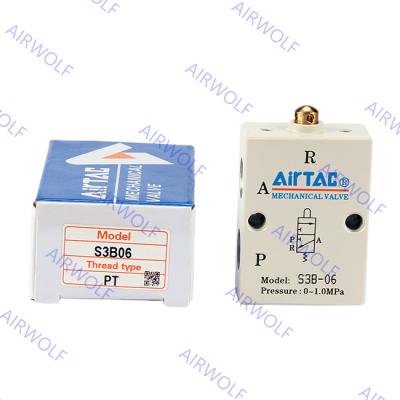 China S3B-M5, S3B-06, S3B-08 AIRTAC S3 Series 3/2 way Control Valve M5 1/8