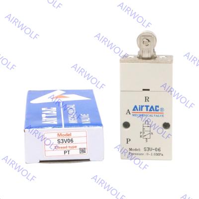 China AIRTAC S3 Series S3V-M5, S3V-06, S3V-08 3/2 way Control Valve M5 1/8
