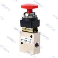 China JM-05, JM-06, JM-06A, JM-07 Sunrise JM Series 3/2 way Mechanical Manual Valves 1/4