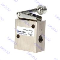 China JM-05, JM-06, JM-06A, JM-07 Sunrise JM Series 3/2 way Mechanical Manual Valves 1/4