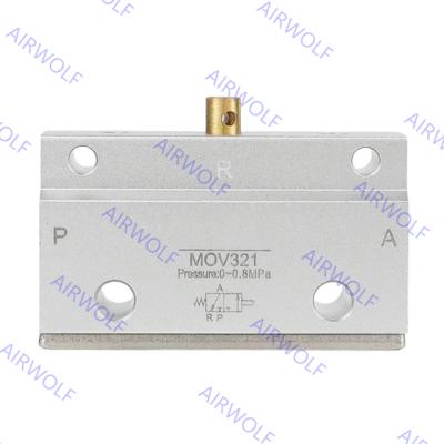 China Sunrise 3/2 way MOV-321, MOV-321PP, MOV-321PPL MOV Series Mechanical Valves for sale