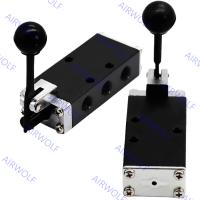 China SH-402, SH-402A, SH-403, SH-403A Sunrise Nielsen SH Series 5/2 way Hand Lever Vlave 1/4