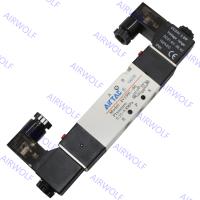 China AIRTAC 4V130C-M5/06, 4V130E-M5/06, 4V130P-M5/06 4V100 Series 5/3 way Electric Solenoid Valve M5 1/8