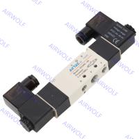 China AIRTAC 4V230C-06/08, 4V230E-06/08, 4V230P-06/08 4V200 Series 5/3 way Electric Solenoid Valve 1/8