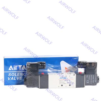 China AIRTAC 4V230C-06/08, 4V230E-06/08, 4V230P-06/08 4V200 Series 5/3 way Electric Solenoid Valve 1/8