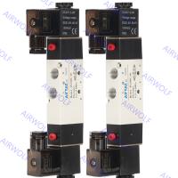 China AIRTAC 4V230C-06/08, 4V230E-06/08, 4V230P-06/08 4V200 Series 5/3 way Electric Solenoid Valve 1/8