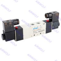 China AIRTAC 4V330C-08/10, 4V330E-08/10, 4V330P-08/10 4V300 Series 5/3 way Electric Solenoid Valve 1/4