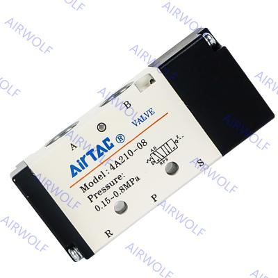 China 4A210-06/08, 4A220-06/08 AIRTAC 4A200Series 5/2 way Air Valve 1/8