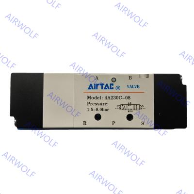 China AIRTAC 4A230C-06/08, 4A230E-06/08, 4A230P-06/08 4A200Series 5/3 way Air Valve 1/8