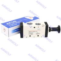 China 4L110-06, 4L210-06/08, 4L310-08/10 AIRTAC 4L Series 5/2 way Manual Push-pull Valve 1/8