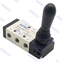 China AIRTAC 4H310-08/10, 4H330C-08/10, 4H330E-08/10 4H Series 5/2 way, 5/3 way Hand Lever Valve 1/4