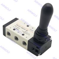 China AIRTAC 4H310-08/10, 4H330C-08/10, 4H330E-08/10 4H Series 5/2 way, 5/3 way Hand Lever Valve 1/4