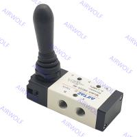 China 4HA210-06/08, 4HA230C-06/08, 4HA230E-06/08 AIRTAC 4H Series 5/2 way, 5/3 way Hand Lever Valve 1/8