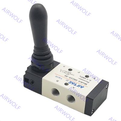 China 4HA210-06/08, 4HA230C-06/08, 4HA230E-06/08 AIRTAC 4H Series 5/2 way, 5/3 way Hand Lever Valve 1/8