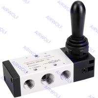 China AIRTAC 4HA310-08/10, 4HA330C-08/10, 4HA330E-08/10 4H Series 5/2 way, 5/3 way Hand Lever Valve 1/4