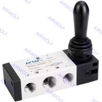 China AIRTAC 4HA310-08/10, 4HA330C-08/10, 4HA330E-08/10 4H Series 5/2 way, 5/3 way Hand Lever Valve 1/4