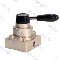 China Sunrise Nielsen HV200B, HV200D HV Series 4/2 way Hand Rotary Valve 1/4