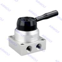 China K34R6-8, K34R6-8D, K34R6-8L, K34R6-8DD Sunrise Nielsen HV Series 4/3 way Hand Rotary Valve 1/4