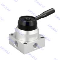 China K34R6-8, K34R6-8D, K34R6-8L, K34R6-8DD Sunrise Nielsen HV Series 4/3 way Hand Rotary Valve 1/4