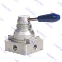 China AIRTAC 4HV330-08/10/15(L), 4HV410-15/20/25(L), 4HV430-15/20/25(L) 4HV Series 4/2 way 4/3 way Hand Lever Valve 1/4