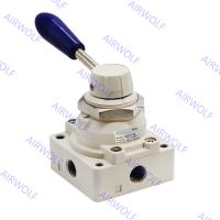 China 4HV230-08SL, 4HV330-08SL, 4HV330-10SL, 4HV330-15SL AIRTAC 4HV Series 4/3 way Hand Lever Valve 1/4