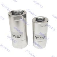 China KA-06, KA-08, KA-10, KA-15, KA-20 KA Series Air Flow Control One-way Check Valve 1/8