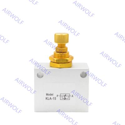 China KLA Series KLA-15, KLA-20, KLA-25 one-way Air Flow Control Check Valve 1/2