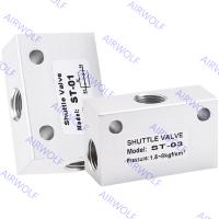 China ST-01, ST-02, ST-03, ST-04, ST-06, ST-08 ST Series one-way Shuttle Valve 1/8
