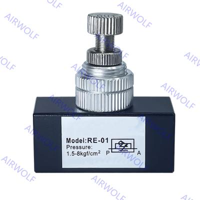 China RE-01, RE-02, RE-03, RE-04 Sunrise RE Series One-way Flow Control Valve 1/8