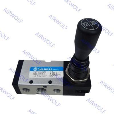 China TSV86522M SHAKO Series Hand-Pull Valve TSV86522S TSV98322M TSV98322S 5/2way, 3/2 way 1/4