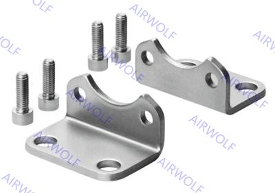 China HNC-32 HNC-40 HNC-50 HNC-63 Festo Foot Mounting HNC Cylinder Mounting Accessories for sale