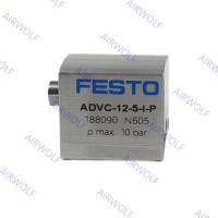 China Festo ADVC-12-5-A-P-A ADVC-12-10-A-P-A ADVC-12-5-I-P-A ADVC-12-10-I-P-A Double-Acting Short-stroke Cylinders for sale