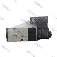China 4V410-15, 4V420-15 AIRTAC 4V400 Series 5/2 way, 5/3 way Electric Solenoid Valve 1/2